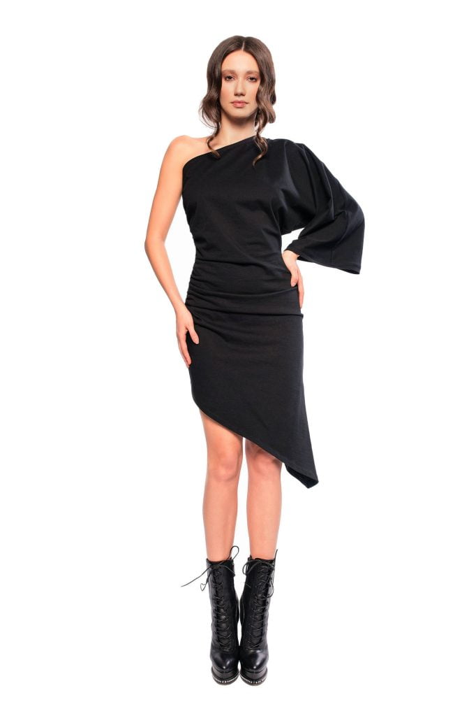 One Shoulder Black Dress • Designer workshop • Passion by D